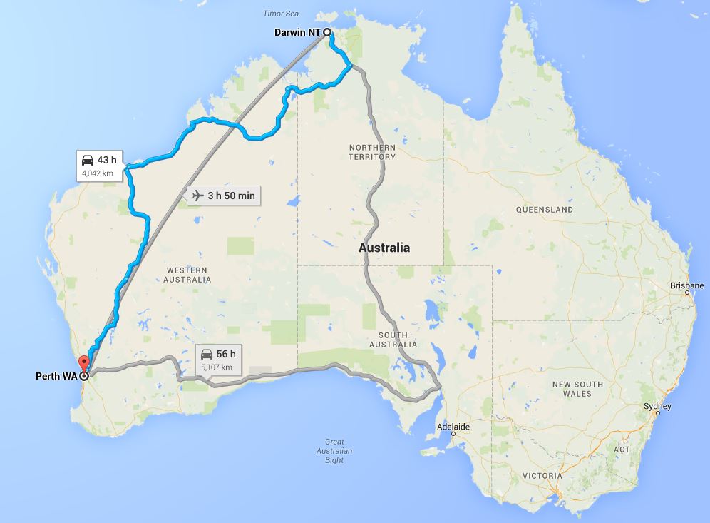 Darwin To Perth Removalists - Interstate Removals | United Movers